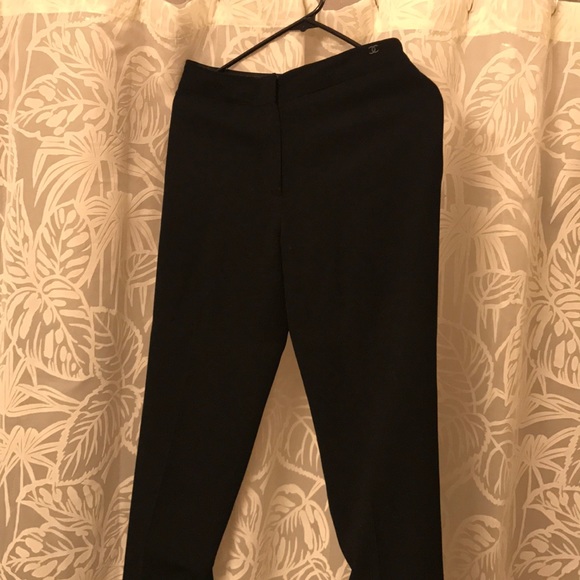 CHANEL | Pants & Jumpsuits | Chanel Pencil Pointed Pants | Poshmark